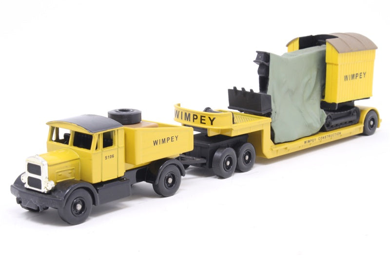 DG110001 Scammell Ballast Box with Low Loader and Crane Load - Wimpey ...
